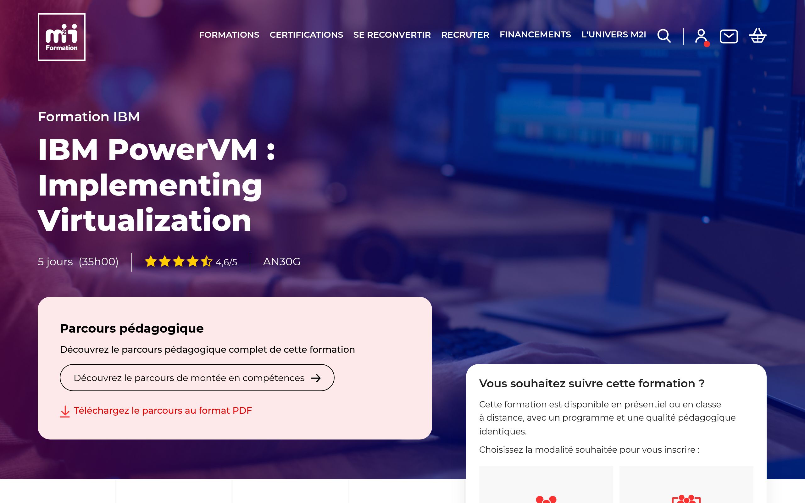 IBM PowerVM : Implementing Virtualization – M2i - Drones Agricoles ...